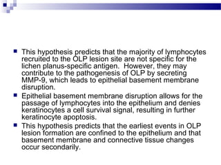 Oral lichen planus | PPT