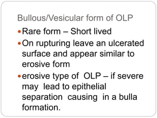 Oral lichen planus | PPTX | Skin and Dermatology | Diseases and Conditions