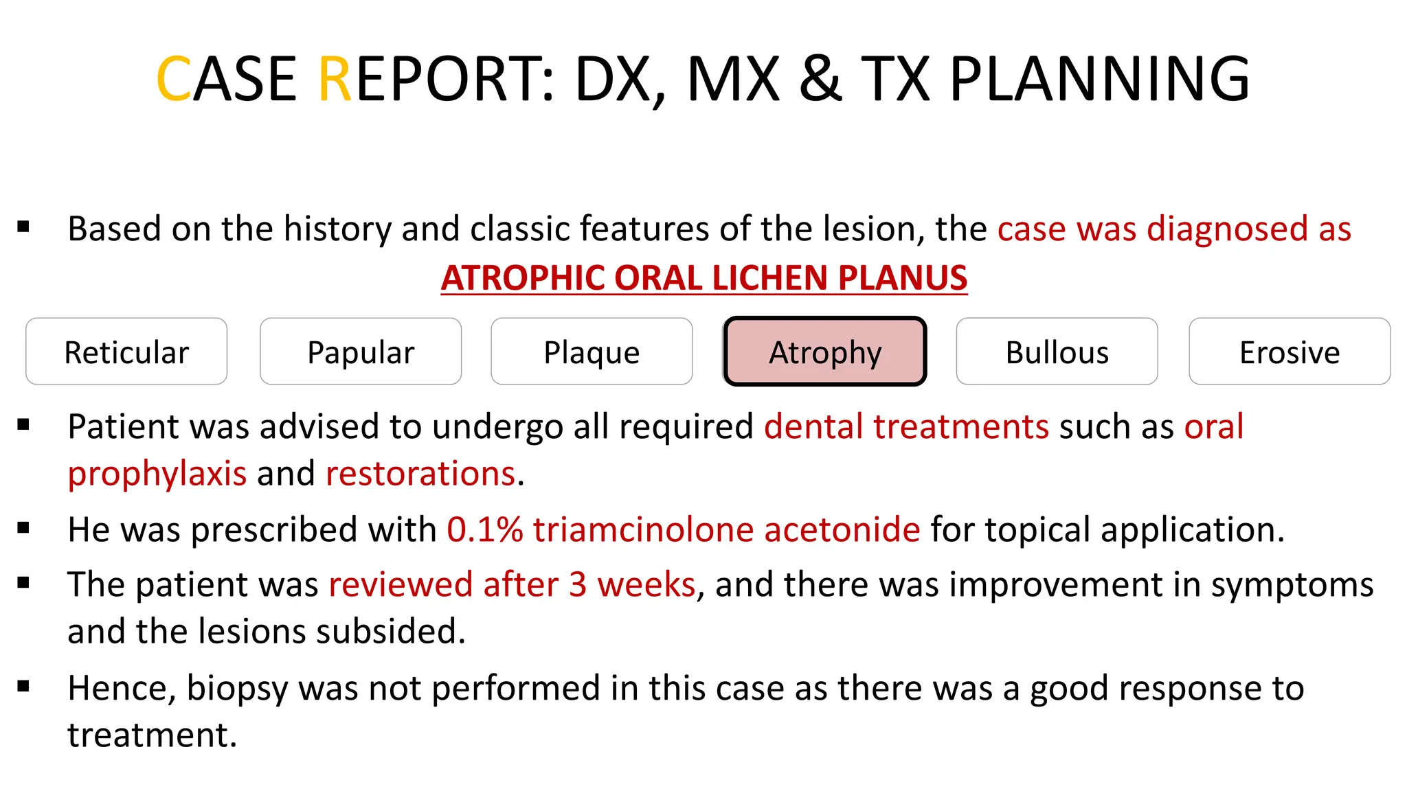 Oral Lichen Planus | PDF