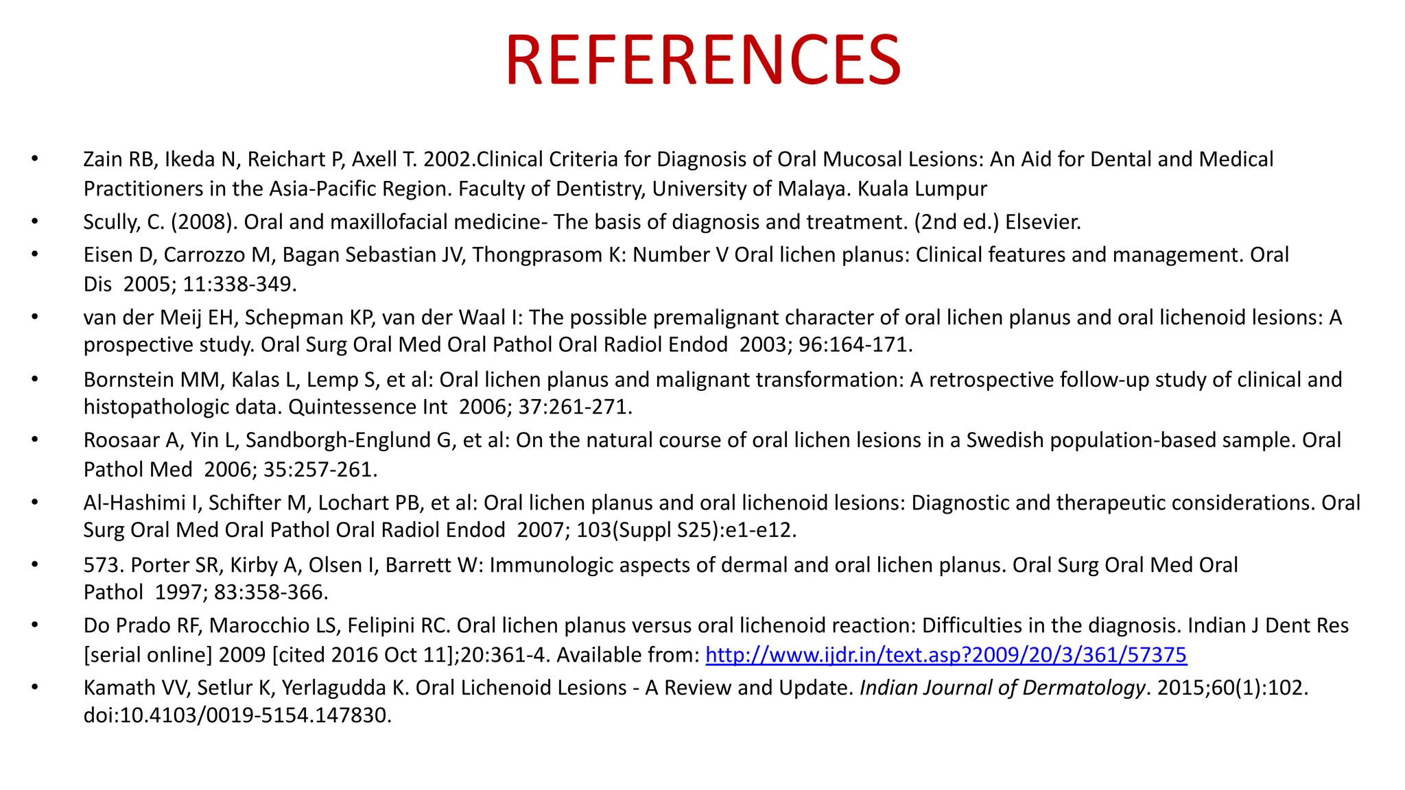 Oral Lichen Planus | PDF