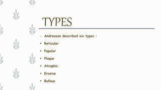 Oral lichen planus in children | PPTX