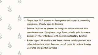 Oral lichen planus in children | PPTX