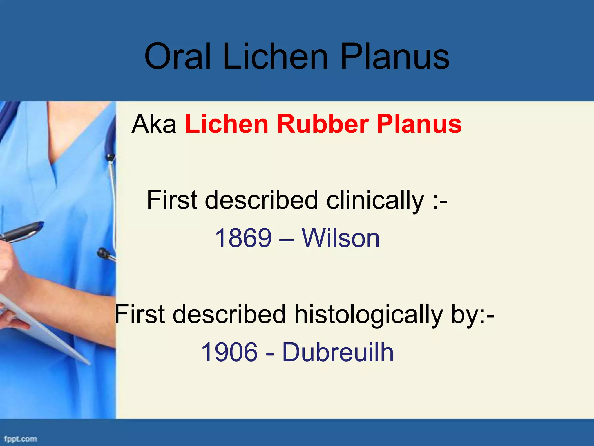 Oral Lichen Planus (OLP) | PPTX