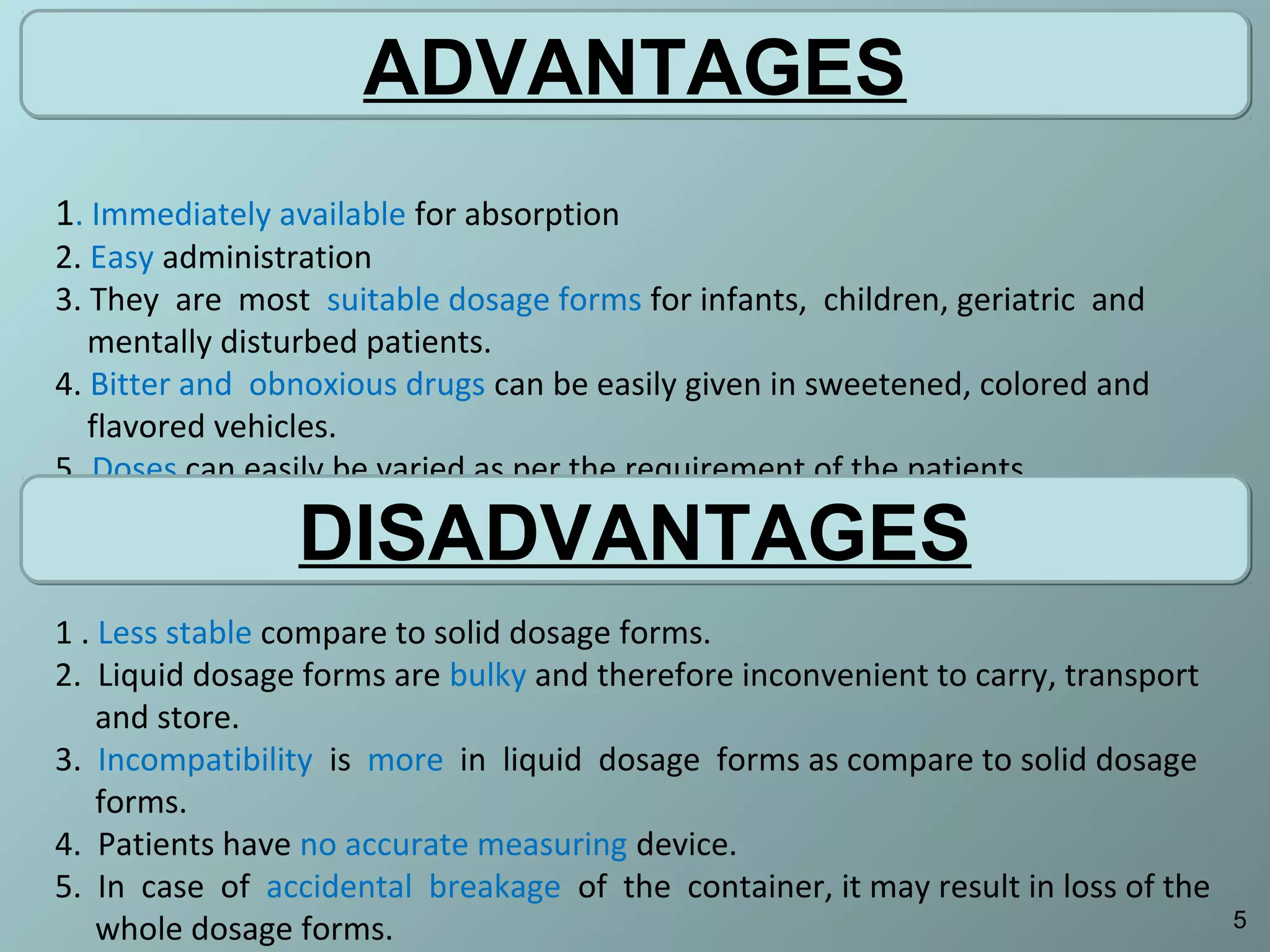 Oral liquid layout sahil | PPT