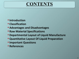 Oral liquid layout sahil | PPT