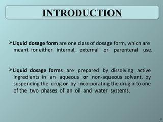 Oral liquid layout sahil | PPT