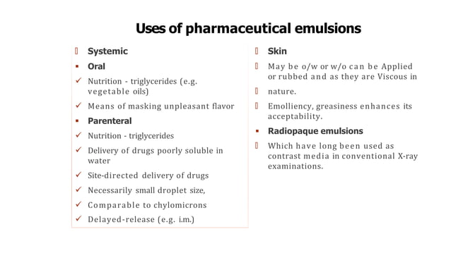 oral liquids, syrup, suspension, emulsion.pptx | Pharmaceutical Drugs ...