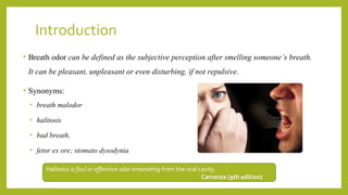 Oral malodor | PPT