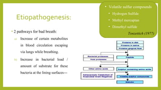 Oral malodor | PPT