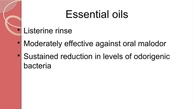 oral malodor -DR Anjhana ,dept of periodontics.pptx