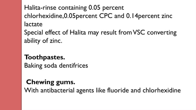 oral malodor -DR Anjhana ,dept of periodontics.pptx
