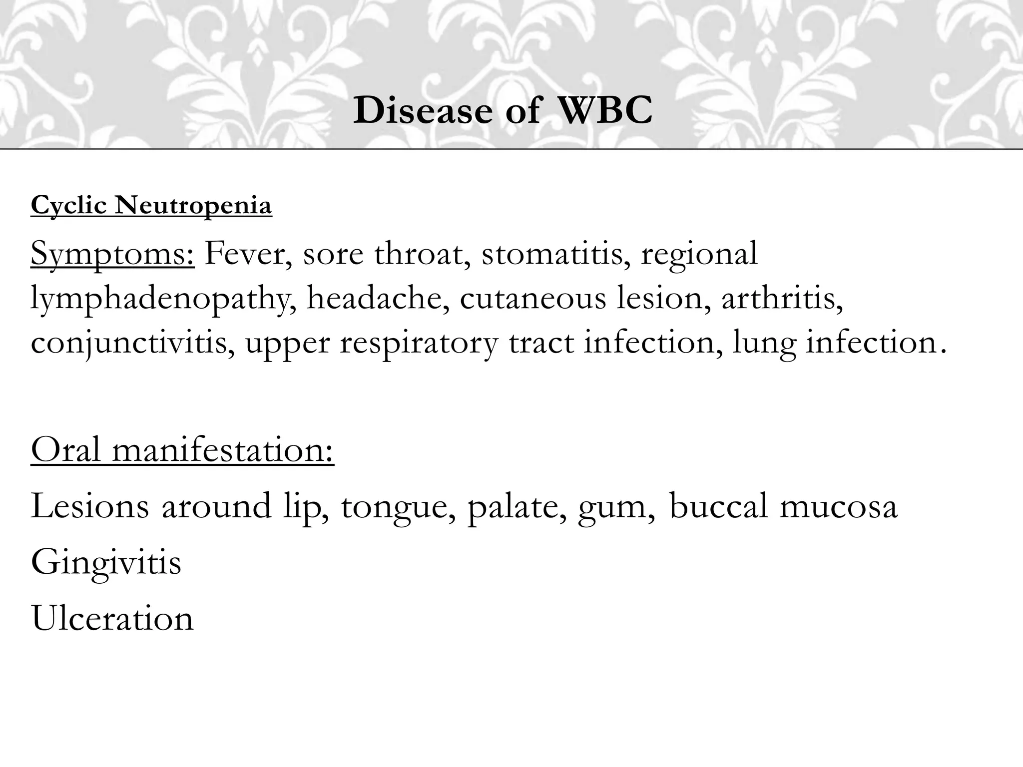 Oral manifestation of bleeding disorders | PPTX