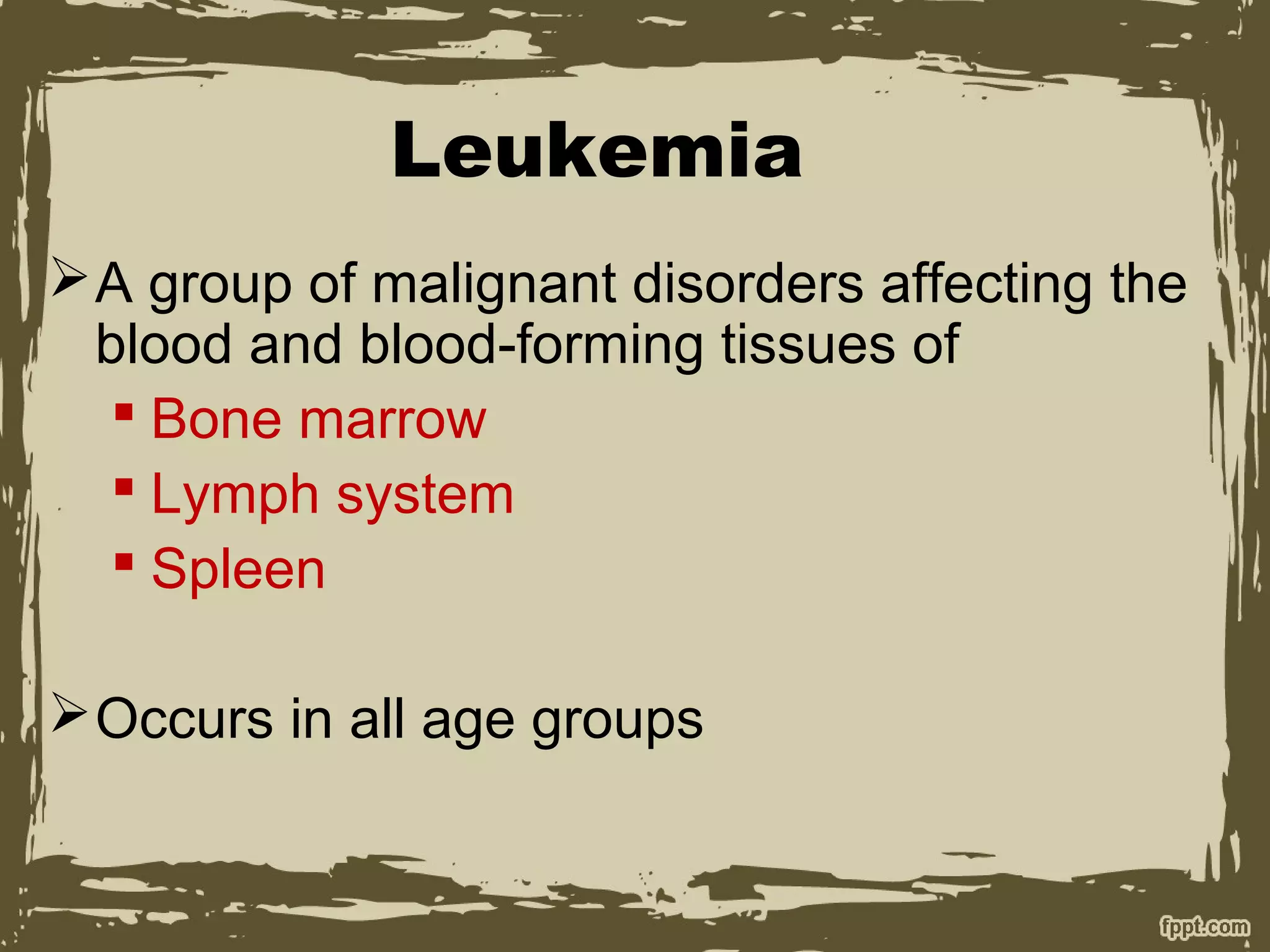 Oral manifestation of leukemia | PPT