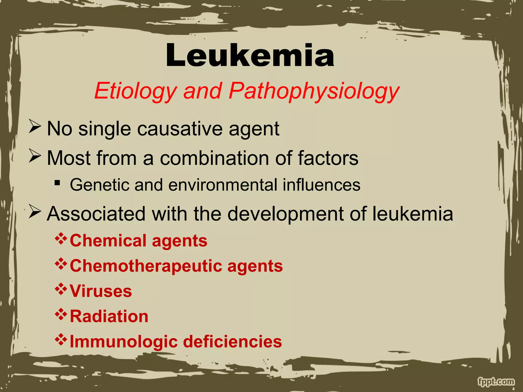 Oral manifestation of leukemia | PPT | Free Download