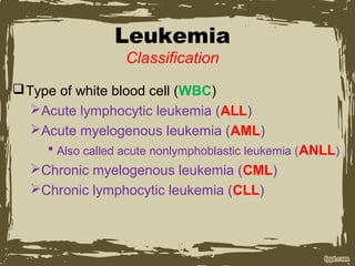Oral manifestation of leukemia | PPT