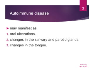 oral manifestation of systemic diseases.ppt