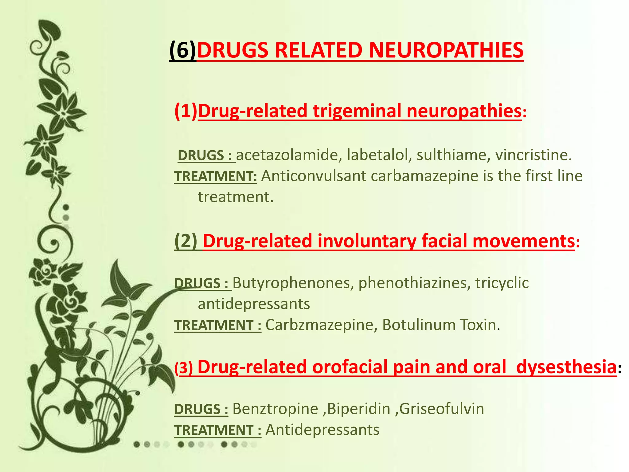 Oral manifestations of drug reactions & treatment | PPTX