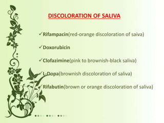 Oral manifestations of drug reactions & treatment | PPTX