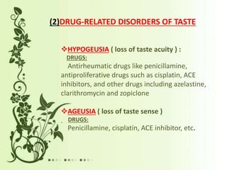 Oral manifestations of drug reactions & treatment | PPTX