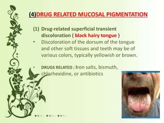 Oral manifestations of drug reactions & treatment | PPTX