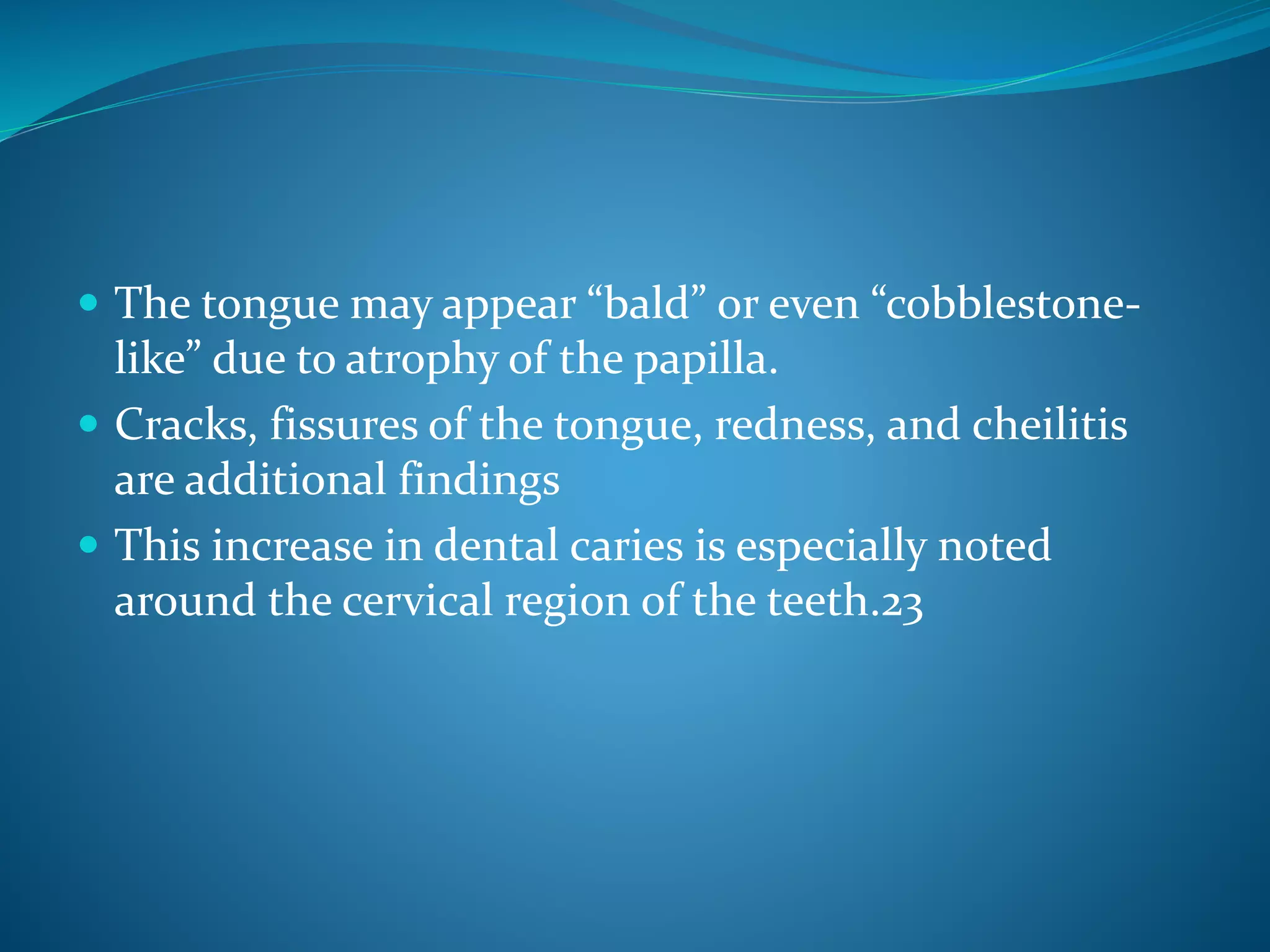Oral manifestations in systemic diseases | PPTX