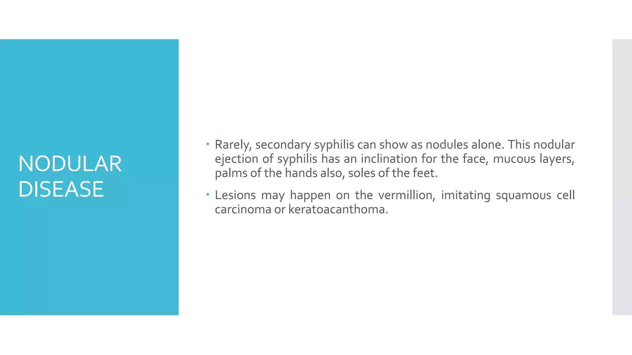 ORAL MANIFESTATIONS OF SYPHILIS-A review | PPTX