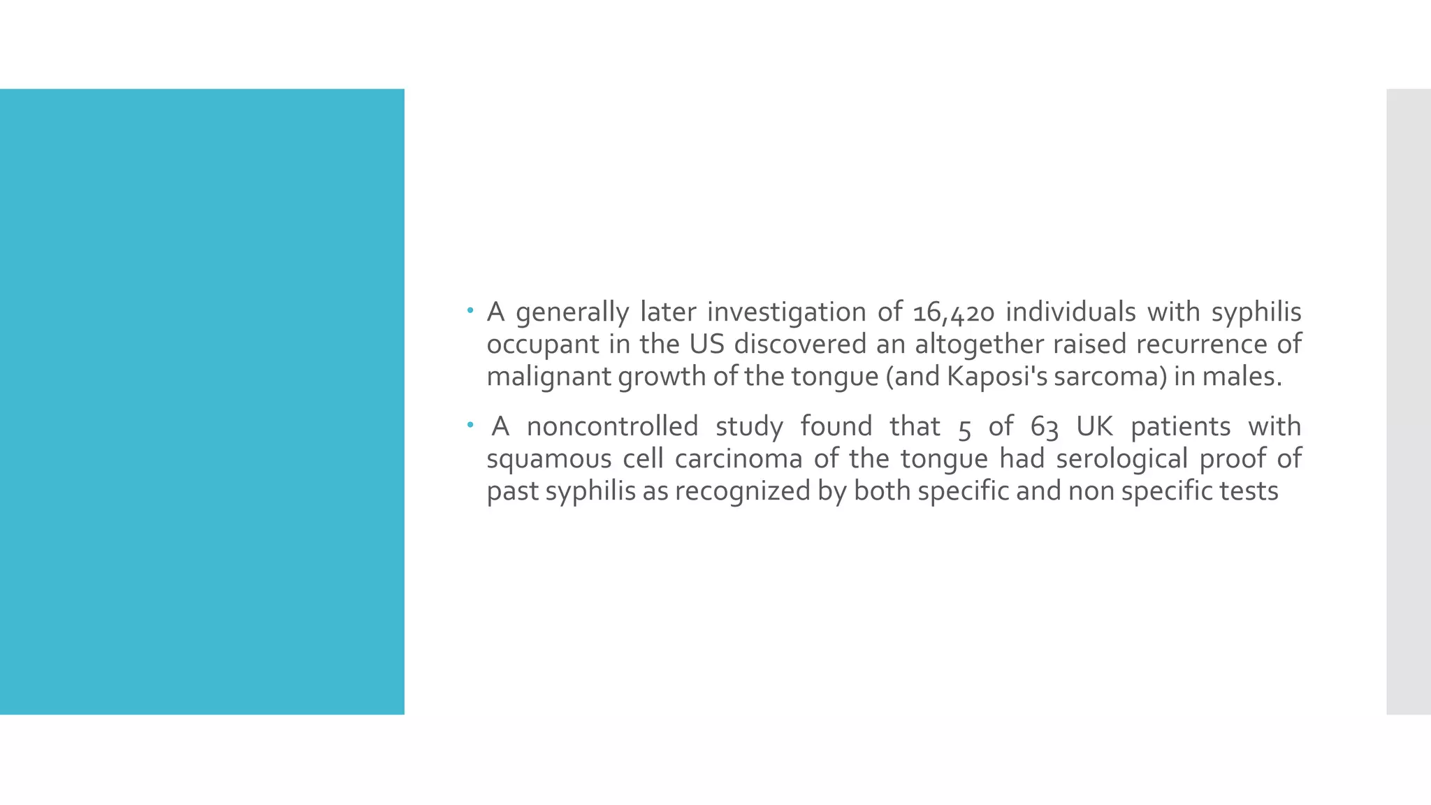 ORAL MANIFESTATIONS OF SYPHILIS-A review | PPTX