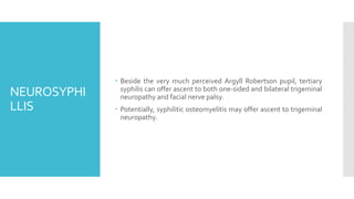 ORAL MANIFESTATIONS OF SYPHILIS-A review | PPTX