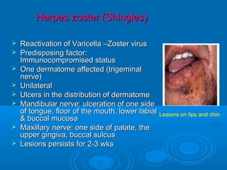 Oral manifestations of systemic diseases | PPT