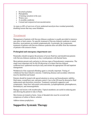 Muco-cutaneo-ocular syndrome | DOCX | Skin and Dermatology | Diseases ...