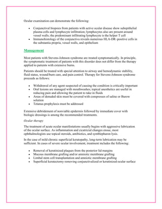 Muco-cutaneo-ocular syndrome | DOCX | Skin and Dermatology | Diseases ...
