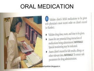 Oral medication | PPSX