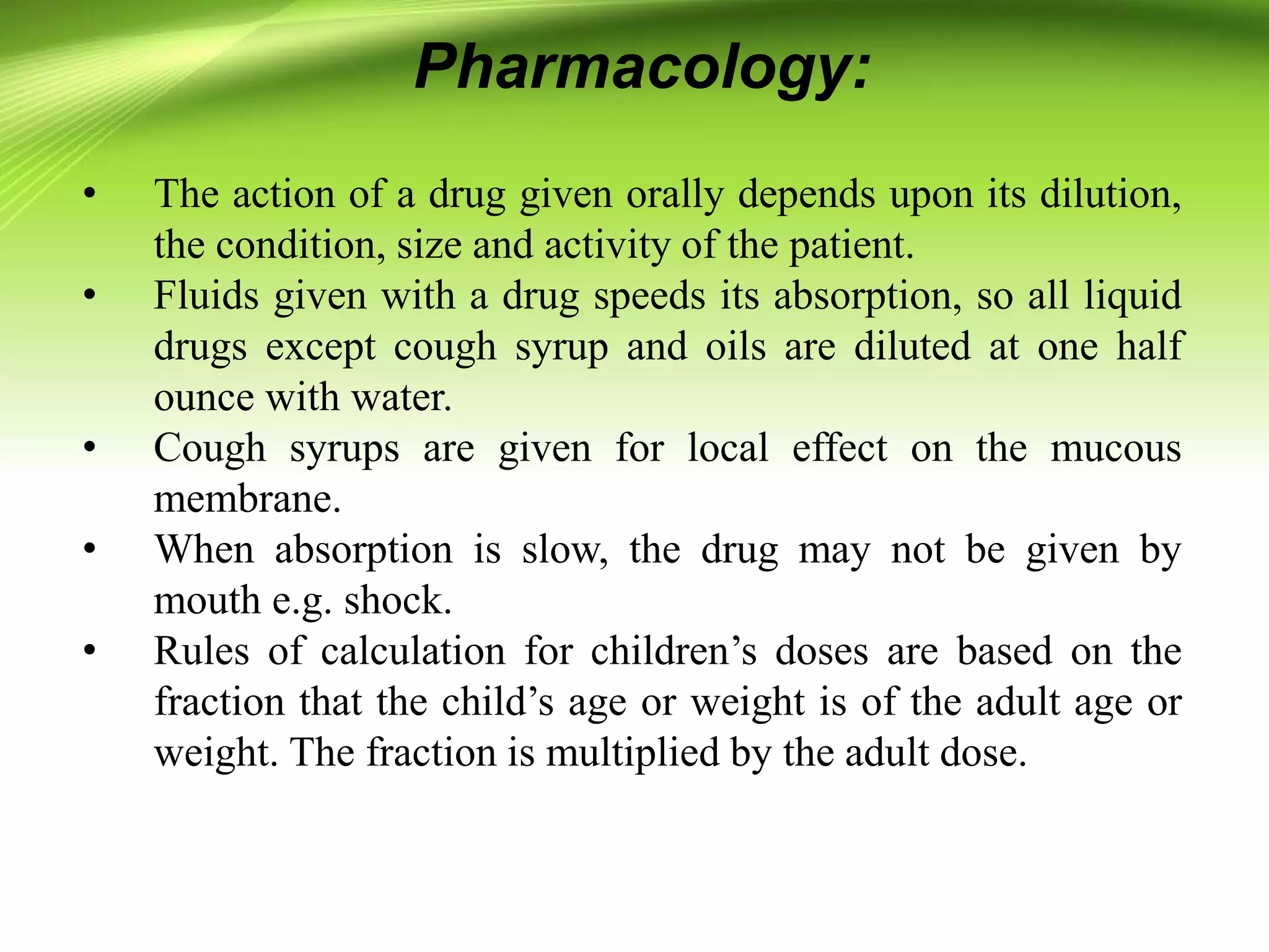 Oral medication administration | PPTX