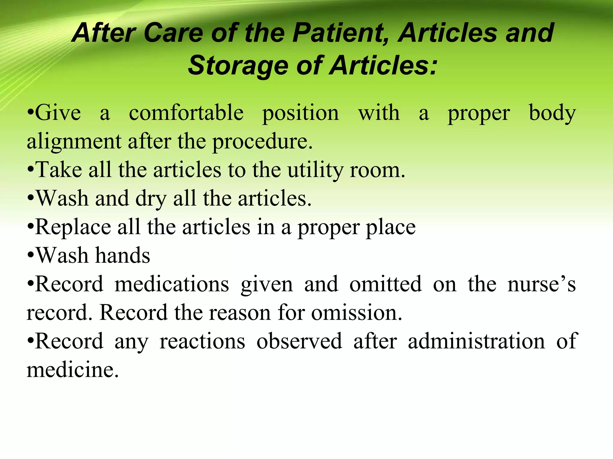 Oral medication administration | PPTX