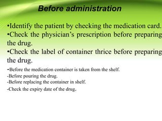 Oral medication administration | PPTX