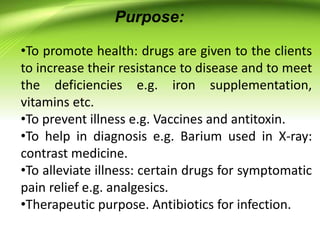 Oral medication administration | PPTX