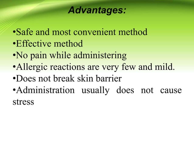 Oral medication administration | PPTX