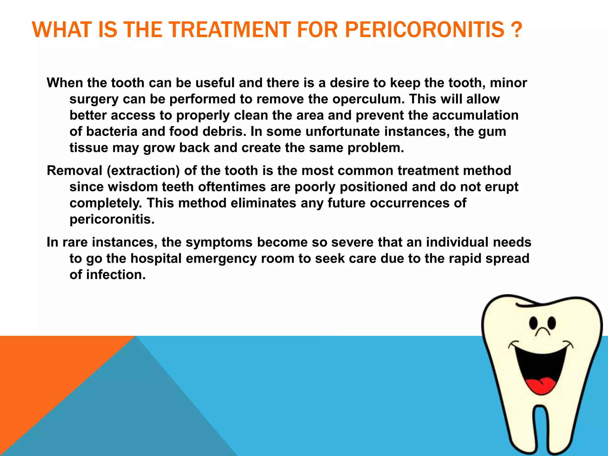 pericoronitis(RR) | PPTX
