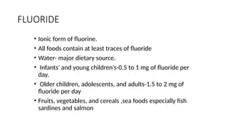 ORAL METABOLIC disorders of body; pptx. 1 | PPTX
