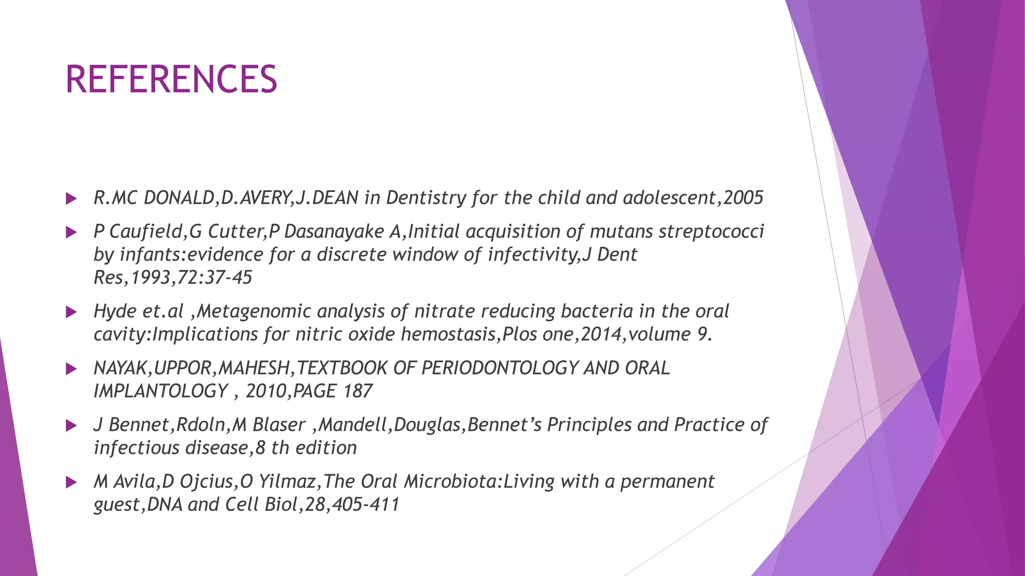 Oral microbiology | PPTX