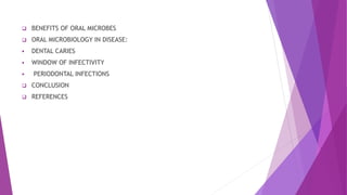 Oral microbiology | PPTX