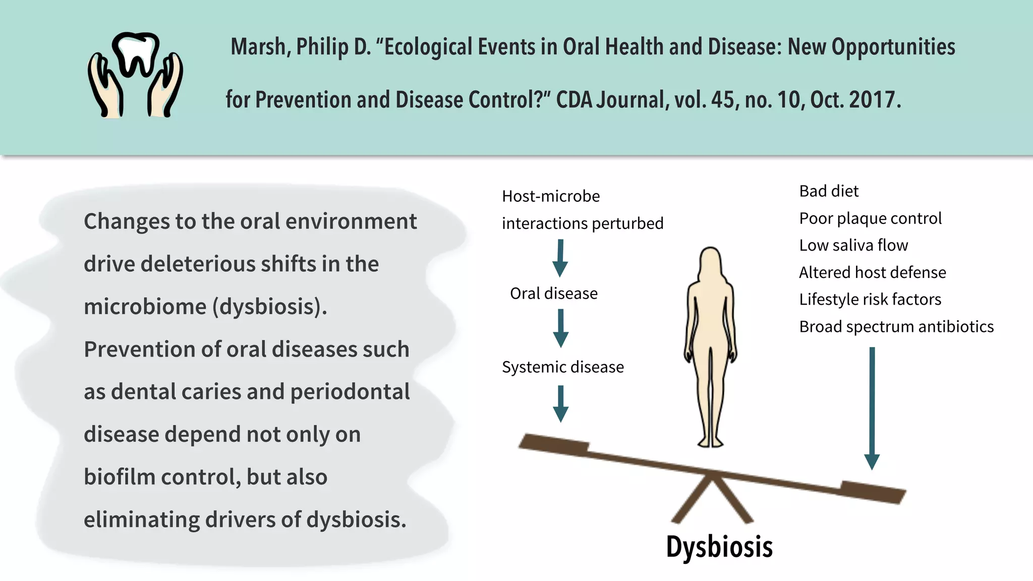 Visual Annotated Oral Microbiome Research Bibliography | PPT