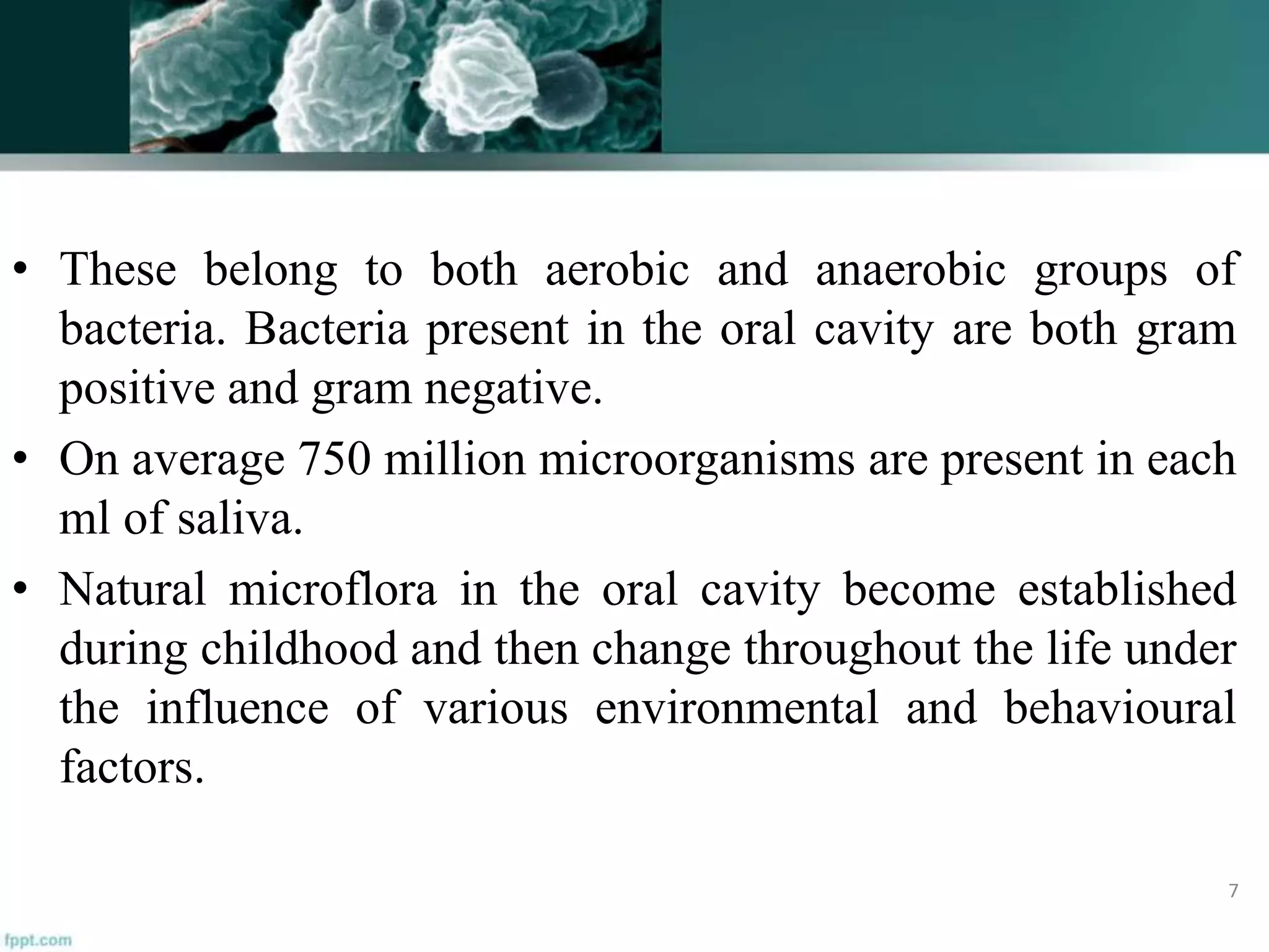 Oral microflora | PPTX