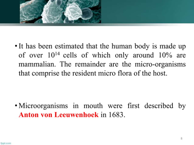 Oral microflora | PPTX