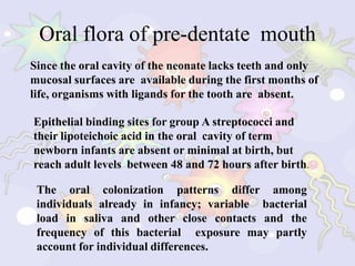 Oral microflora | PPTX