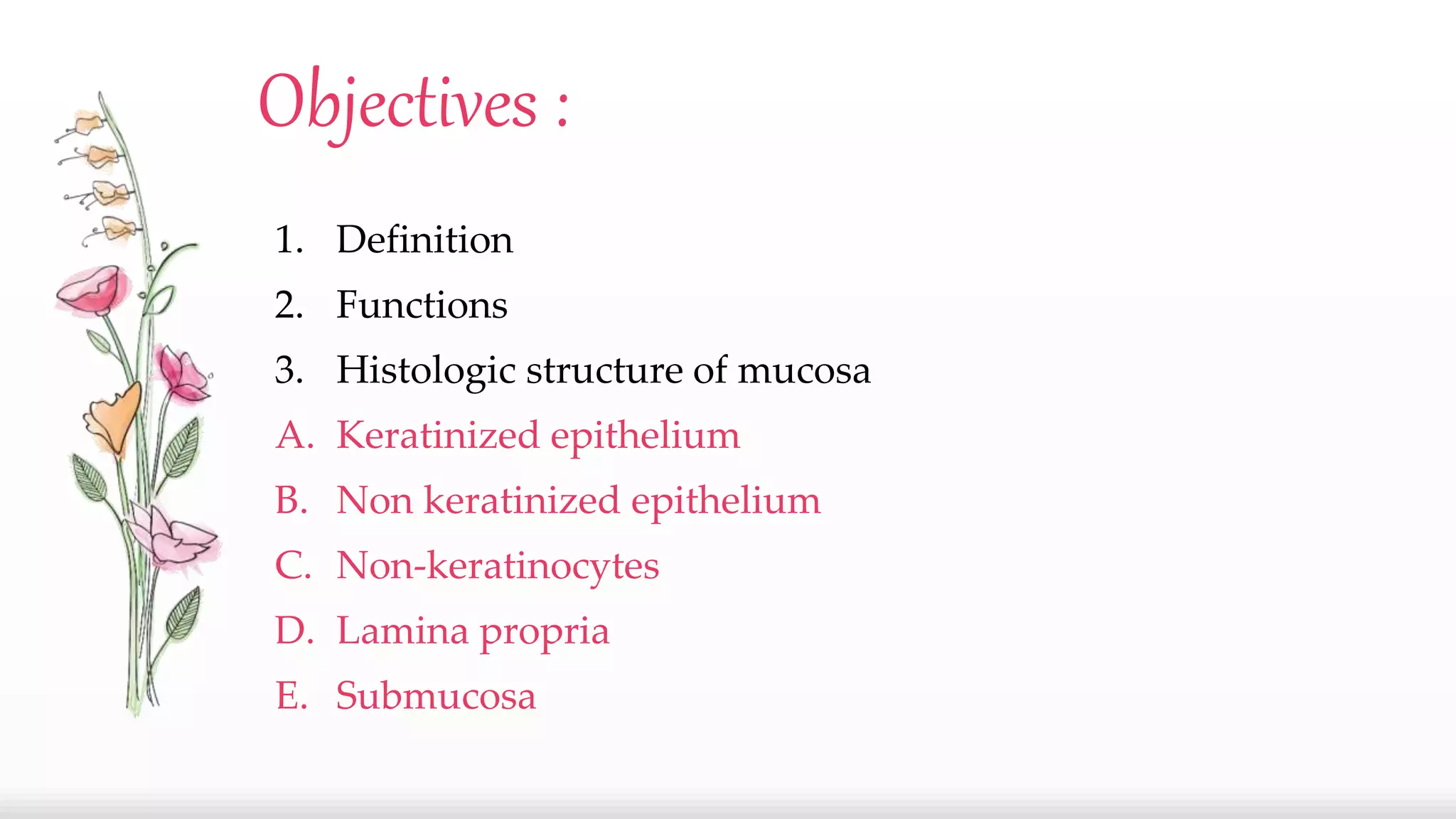 Oral mucosa part 1 | PPTX