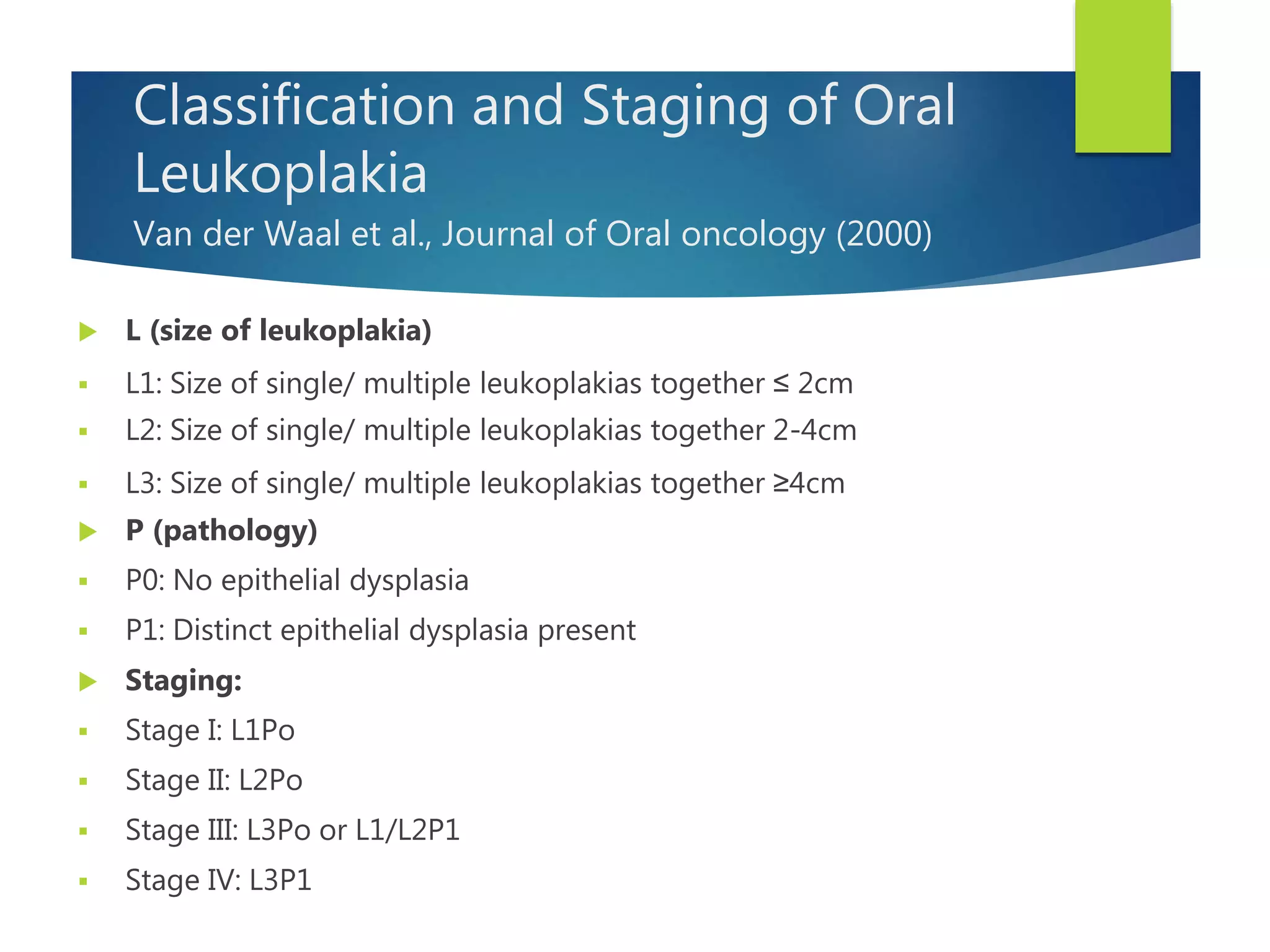 Oral mucosal lesions | PPTX