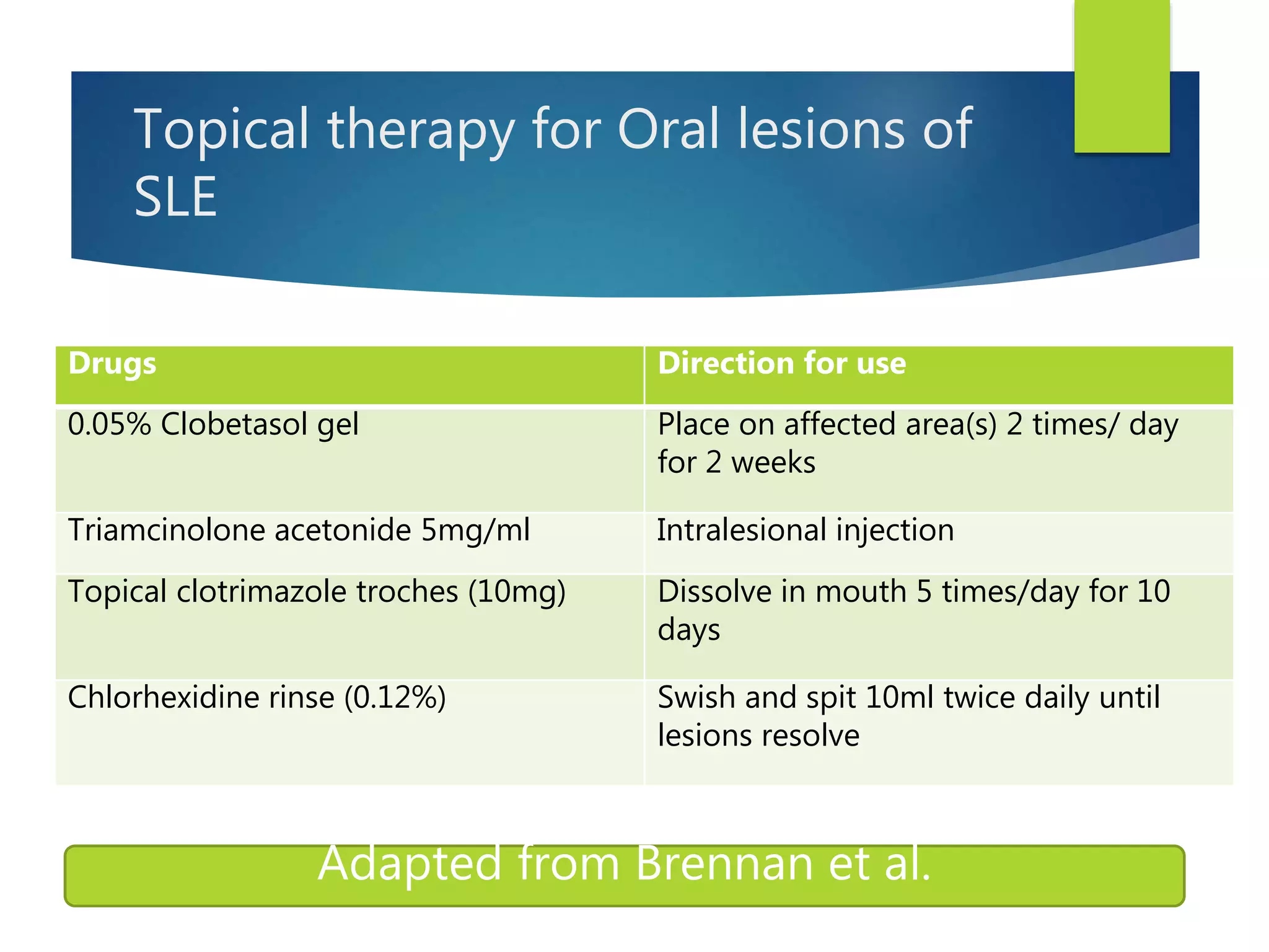 Oral mucosal lesions | PPTX