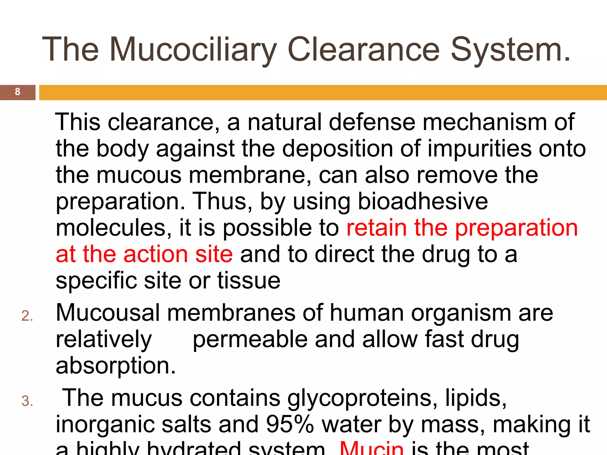 Oral mucosal drug delivery systems | PPTX