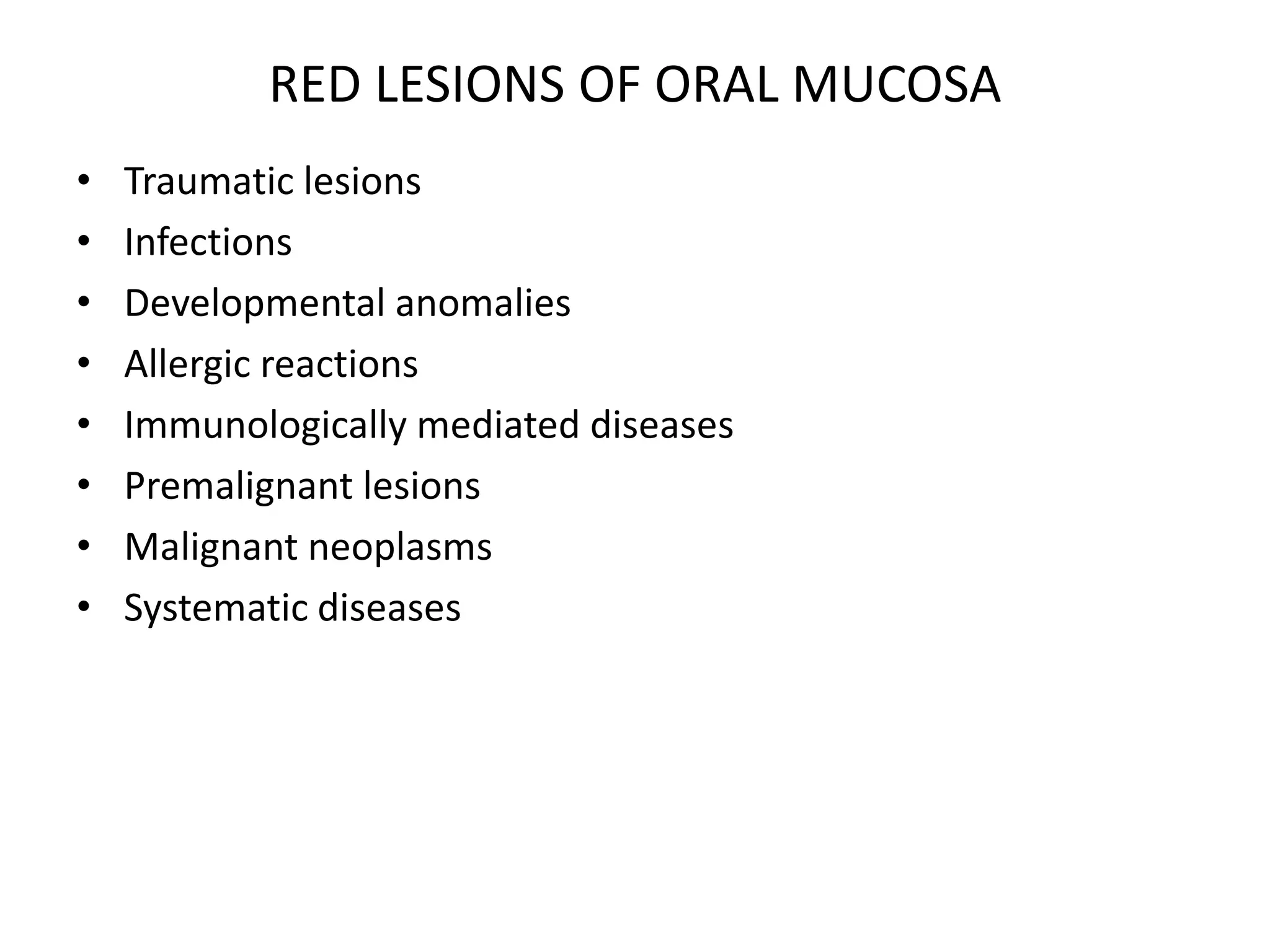 Oral mucosal ulceration | PPTX